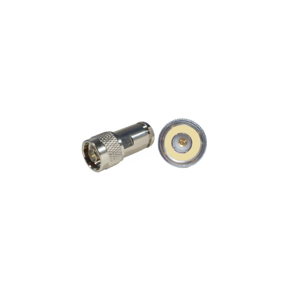 Conector N macho recto para cable Aircell7, LMR/CNT-300, ref 7392 | Ep